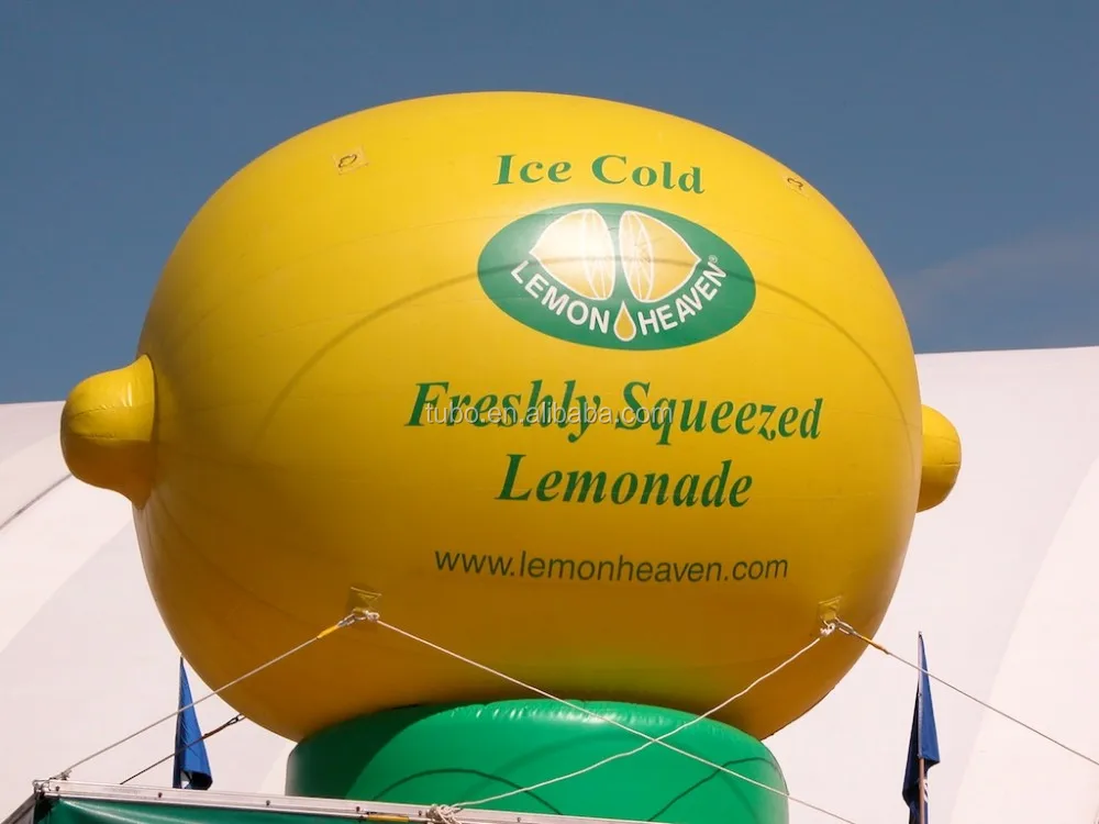 Giant Inflatable Lemon Spray Booth,Giant Inflatable Lemon For ...