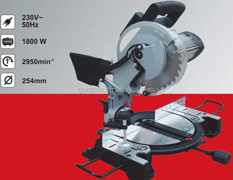 TOLHIT Power Plus 255mm Electric Cutting Machine for Wood & Aluminium ...