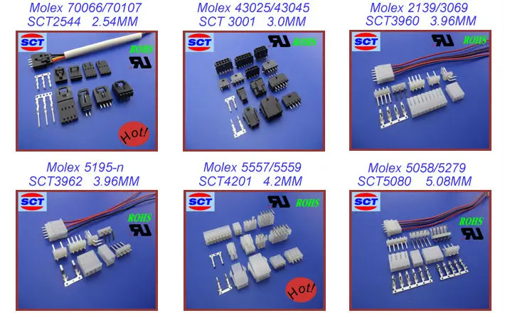 4-pin Molex Peripheral Power Connectors - Reliable & Versatile