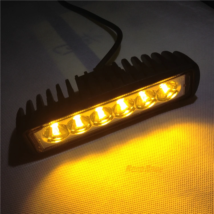 Suzuki Aerio 18w Amber Offroad Led Light Bar & Fog Lamp - Oem