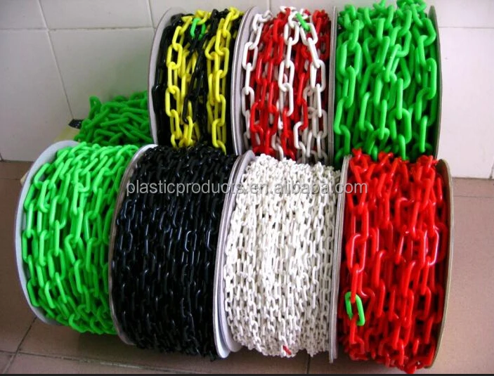 Plastic Chain 6mm - Red And White,Safety Decorative Garden Fence ...