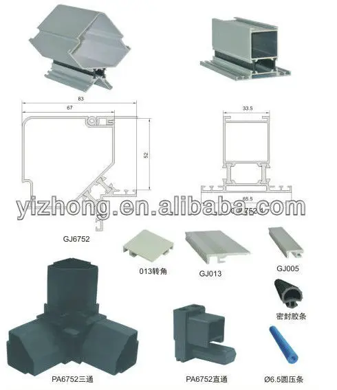 Hot Sale Ahu Aluminum Profiles - Buy Anodized Aluminum Extrusion ...