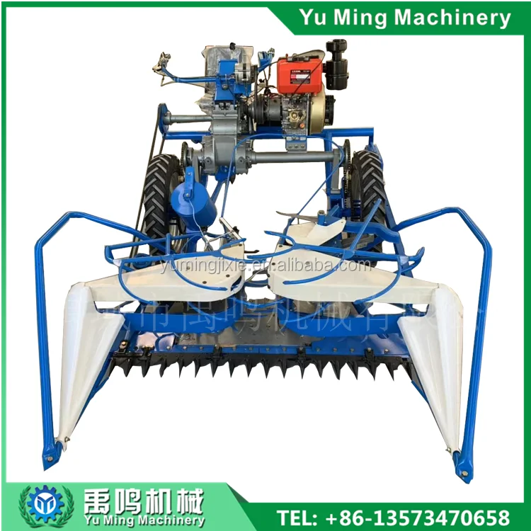 140cm Width Sesame Harvester Reaper Binder Machine for Rice Wheat Harvest