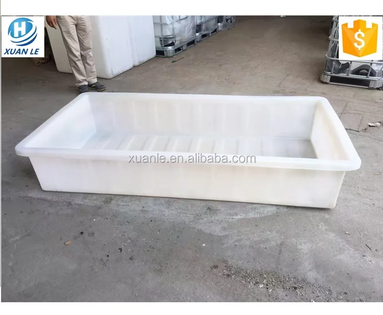 Durable LLDPE Square Plastic Grow Pots Reservoirs, 500L Hydroponics ...