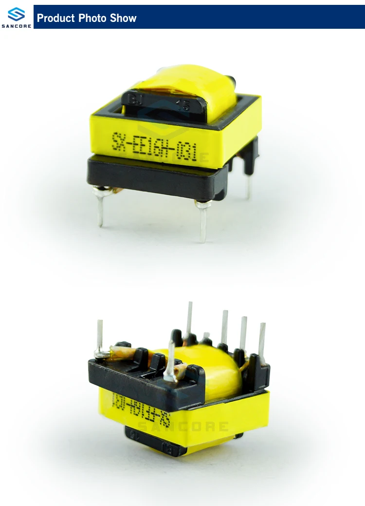 China Manufacturer Ee16 Horizontal Mini Electric 200ma Pcb Transformer ...