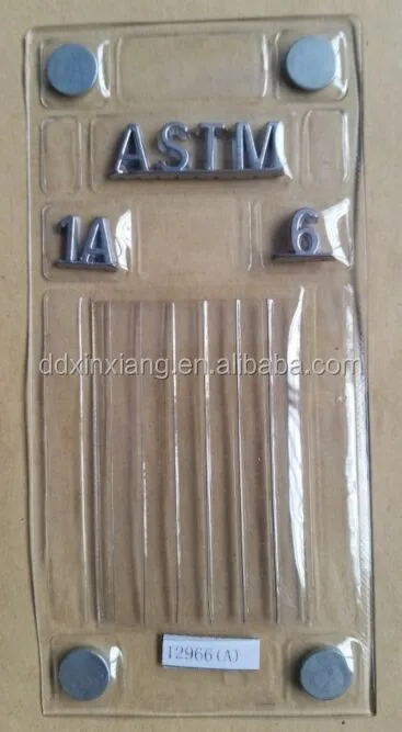 ASTM 1A 6 Image Quality Indicator/penetrameter/IQI, View Image Quality ...