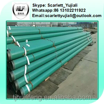 Epoxy Paint Lined Steel Pipe/anticorrosion Pipe/anti-corrosive Tube ...