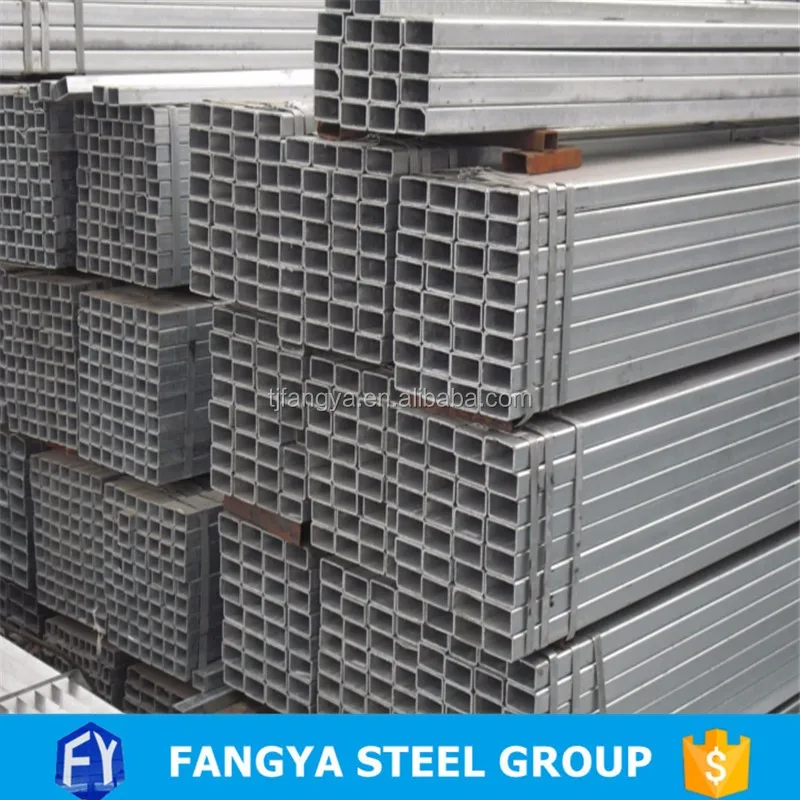 Gi Shs Galvanized Rectangular Steel Profile 20*20mm Galvanized Square ...
