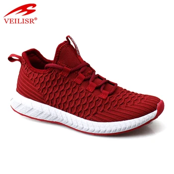 Outdoor Knit Fabric Fashion Ladies Sneakers Women Sport Shoes - Buy ...