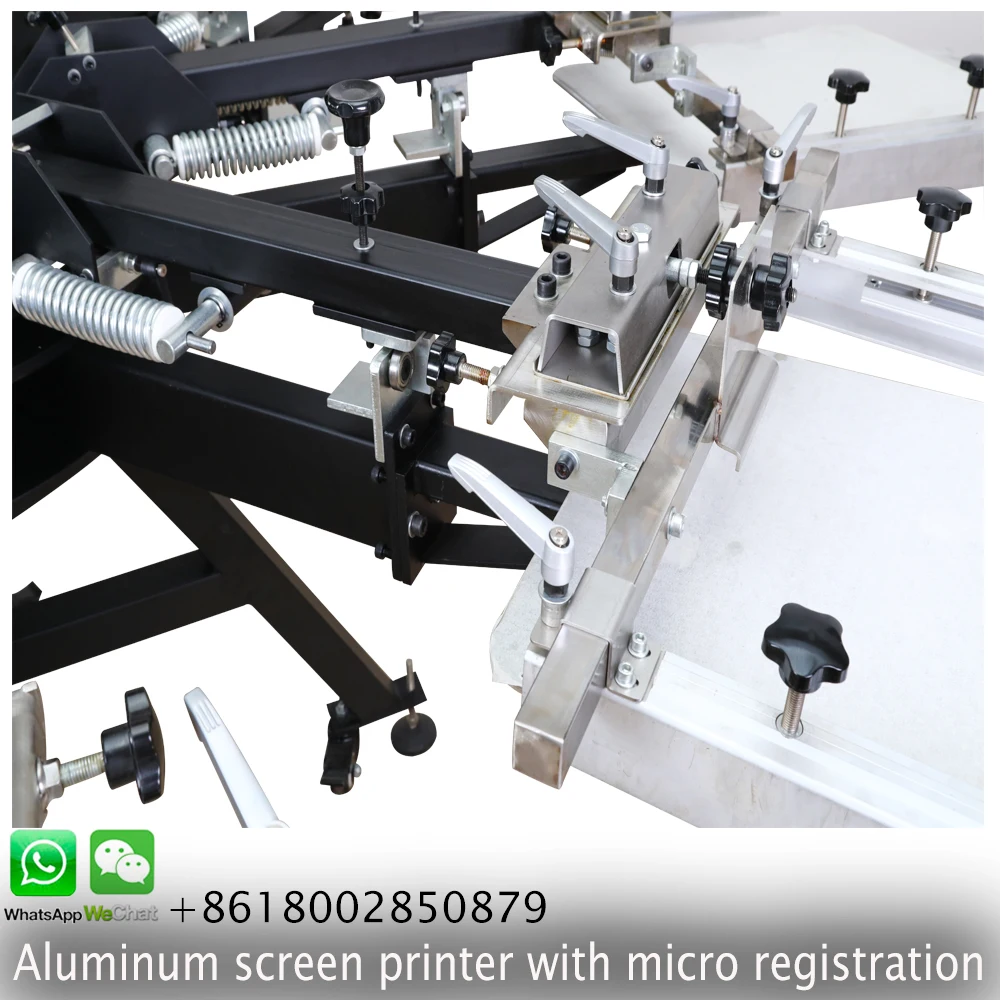 Full Set Very Strong 8 Color Serigraphy Machine With Silk Screen ...