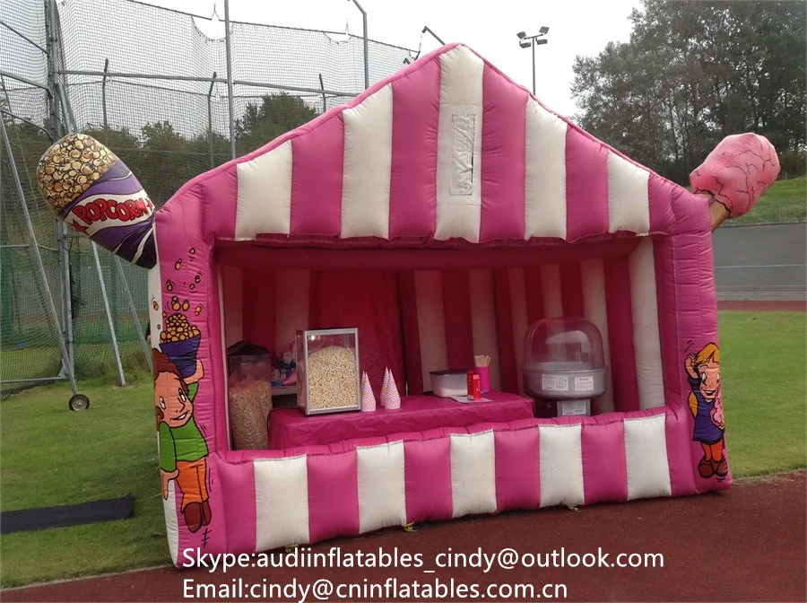 Customized Popcorn And Candyfloss Inflatable House,Inflatable Food ...