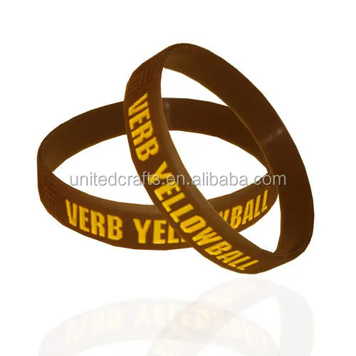 Personalized Printing Silicone Rubber Wristbands Custom Id Baller Bands ...