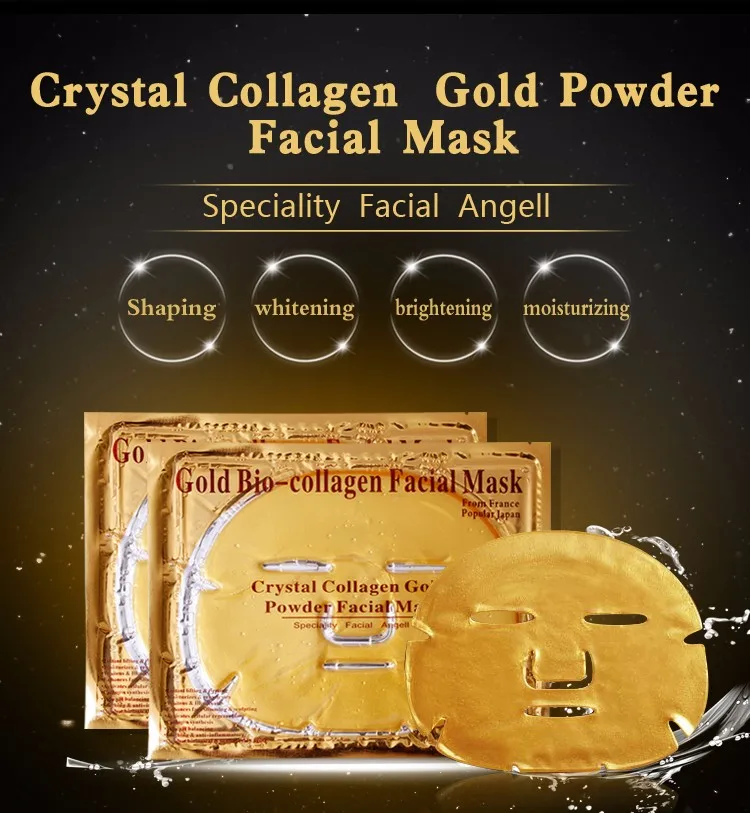 Oem 24k Gold Bio-collagen Facial Anti-wrinkle Lifting Collagen Crystal ...