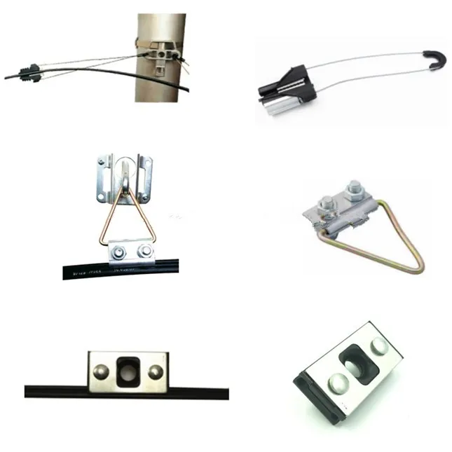 Aerial Fiber Optic Cable Clamp Opgw Adss Hardware Suspension Tension ...