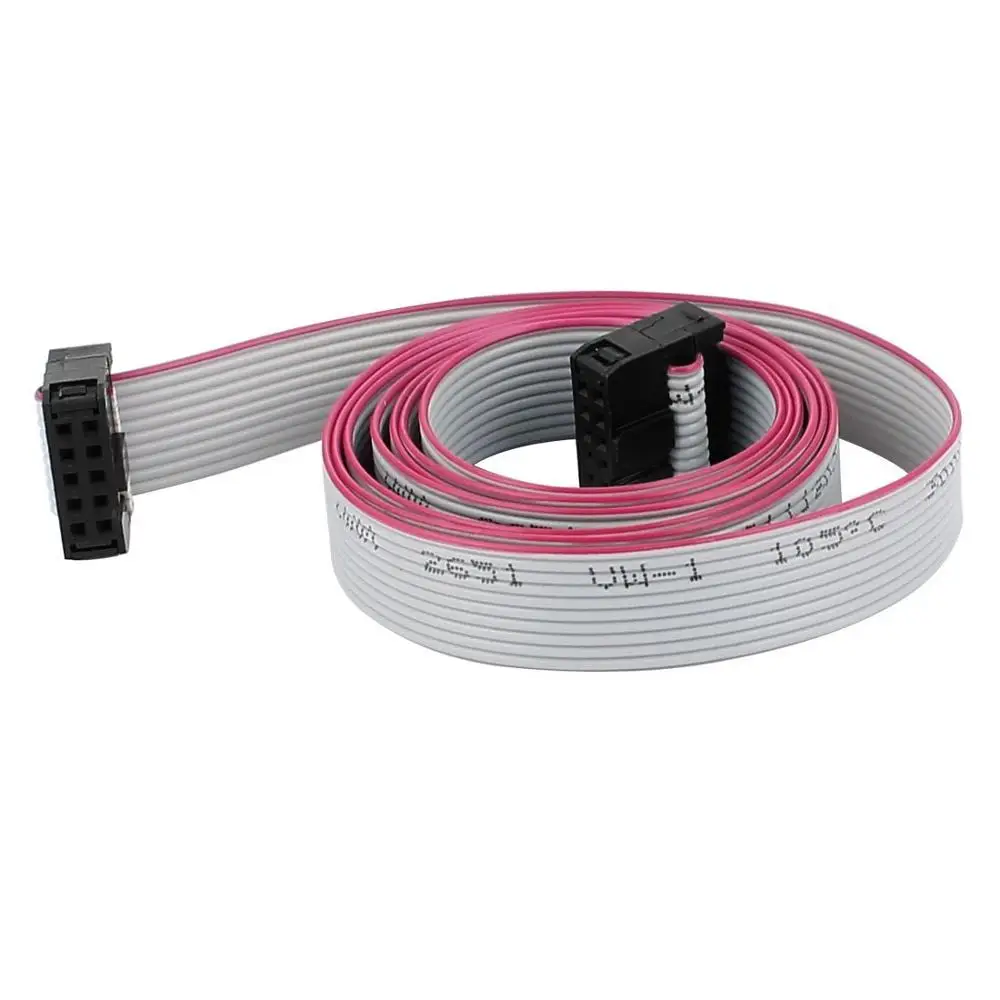 Female To Female 10 Pins 2.54mm Pitch Idc Connector Flat Ribbon Cable - Buy 2.54mm Pitch 100 Pin ...
