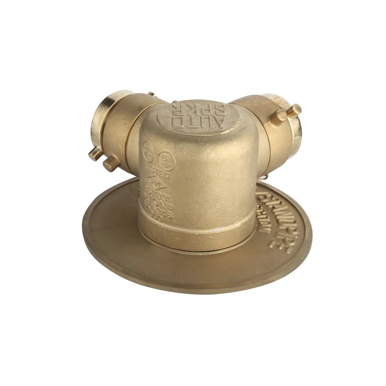 4 "x 2 1/2" X2 1/2 "siamois Connexion Du Service D'incendie Avec ...