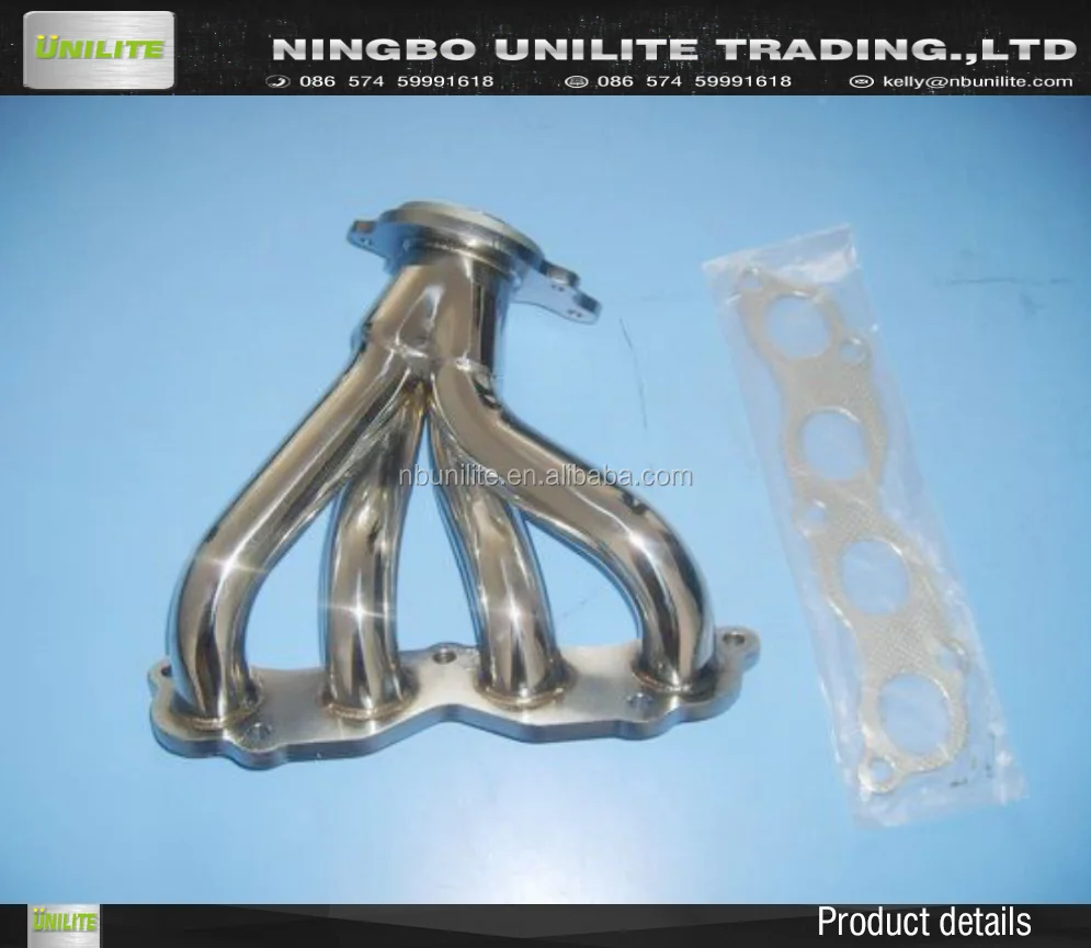 Stainless Steel Exhaust Racing Header For 4-1 Acura 02-06 Rsx Dc5 K20a3 ...