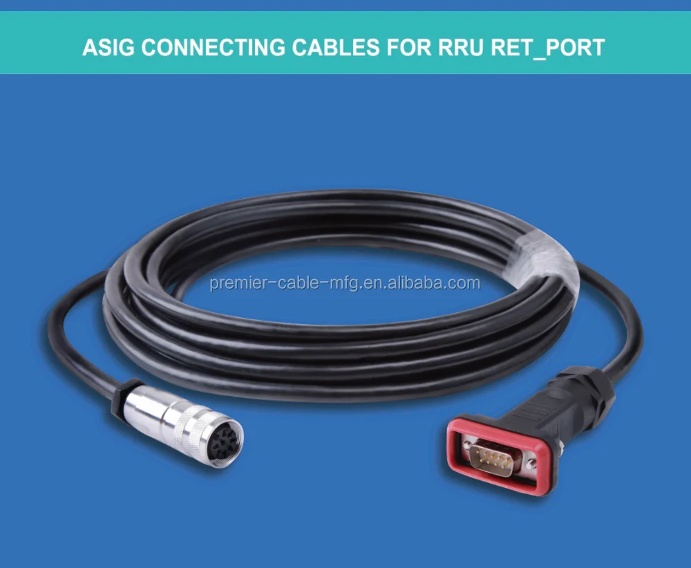 Aisg Ret Control Cable - Aisg Female To Db15 Male For Zte Rru Rcu - Buy ...