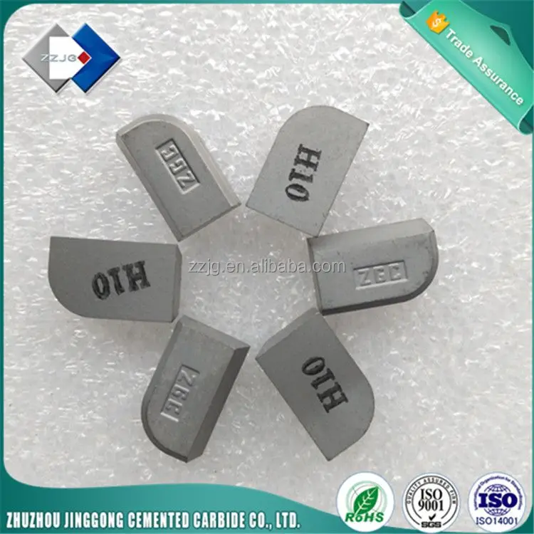 공급 Iso 표준 유형 B H10 Th20 시멘트가 발라진 탄화물 놋쇠로 만들어진 끝 - Buy Th20 초경 브레이징 팁 ...