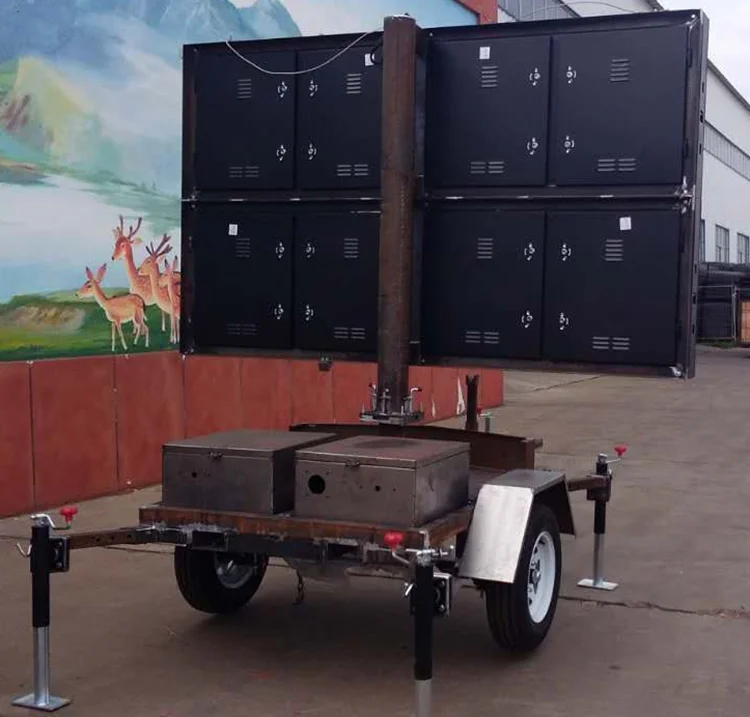 Mobile Traffic Led Display Road Sign Digital Trailer - Buy Trailer,Sign ...