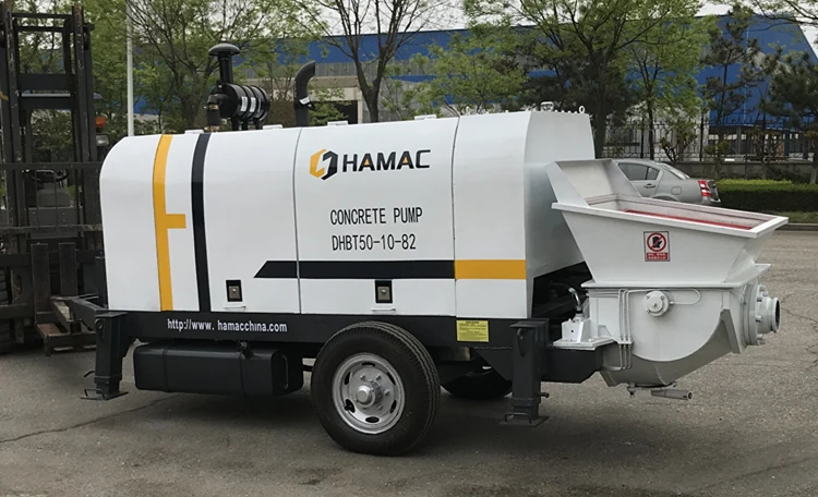 Diesel Type Concrete Pumping Machine Concrete Pumpcrete Machine For ...