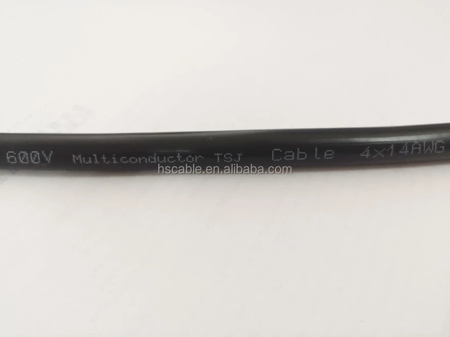 600V 铜质柔性多芯PVC绝缘尼龙THHN 3x12 TSJ电缆| Alibaba.com