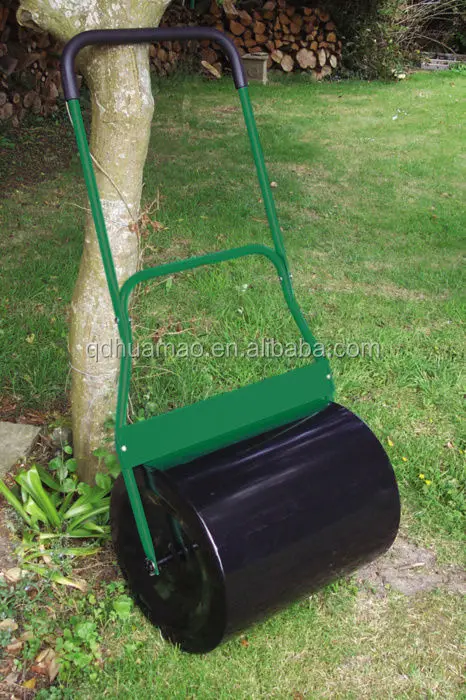 Efficient Garden Work with Sand and Water Filled Lawn Roller