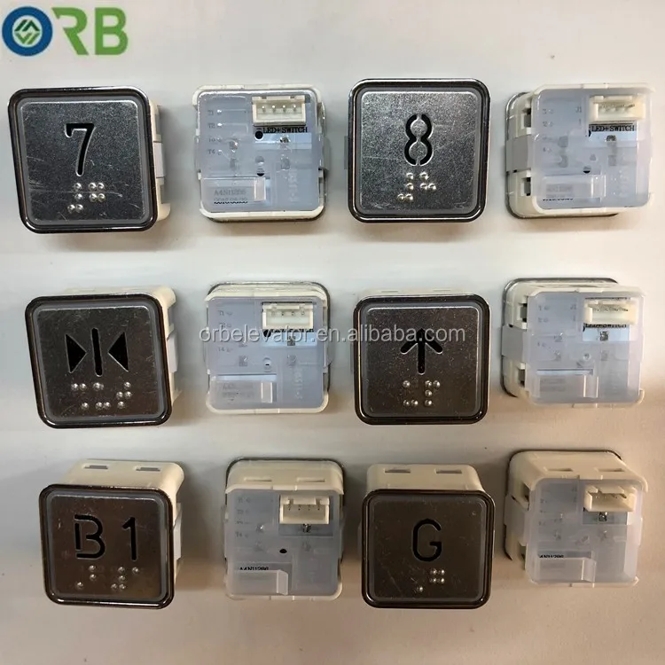 Elevator Push Button Hall Call Button for Modern COP & LOP Panels - 1 ...