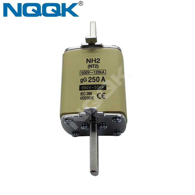NT2 NH2 300A 350A 400A 660V 690V HRC Low Voltage Fuse Link