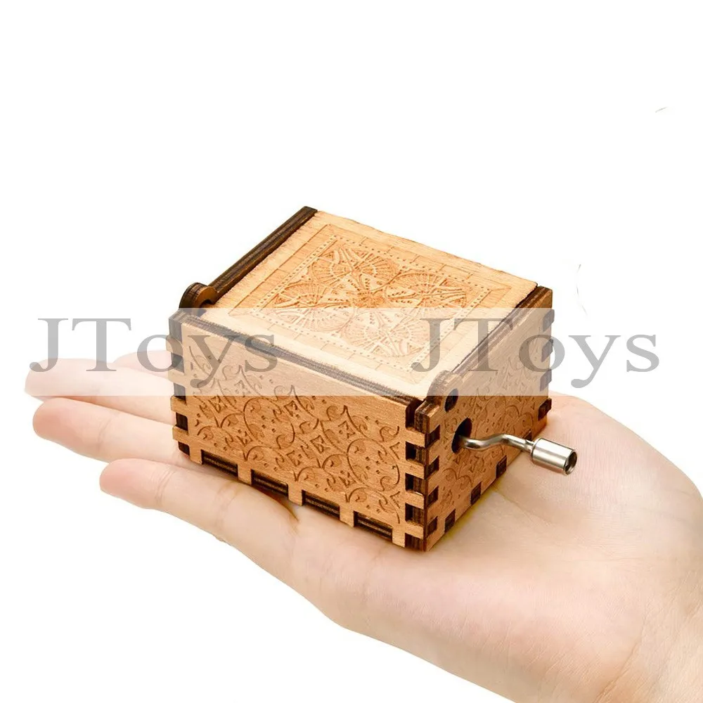 Custom Hand Shake Music Box Unique Tunes Melody Boxes Crafts Stress ...