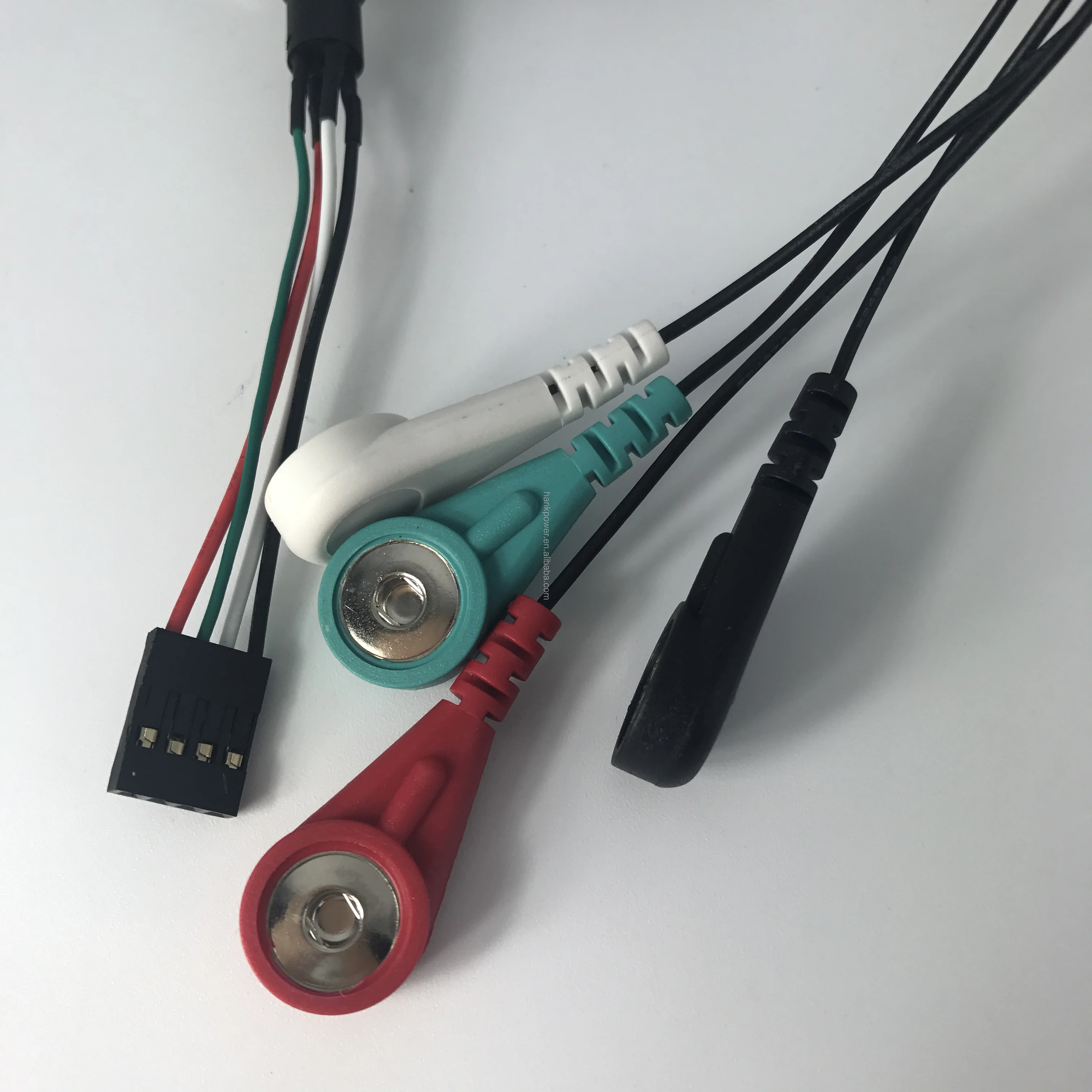 Customize Accepted 4 Electrode Lead Wire To Dupont 2.54mm Pitch Housing ...