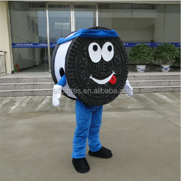 Custom Made Adult Oreo Cookies Mascot Costume For Sale - Buy Adult Oreo ...