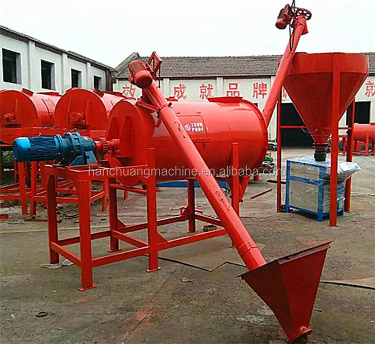 Cement Dry Powder Mortar Mixing Machine Mortar Mixer For Building - Buy ...