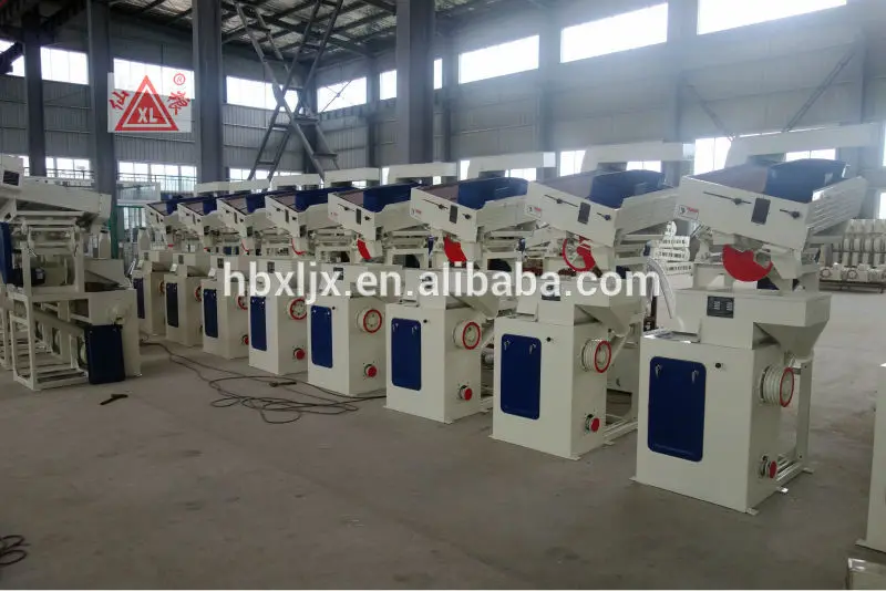 6LN-20/16S Rice Milling Machine - 1200kg/h Capacity