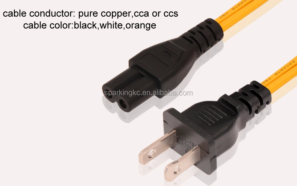 America Plug 125v 2pin Usa 2 Pin Polarized Plug - Buy Usa 2 Pin ...