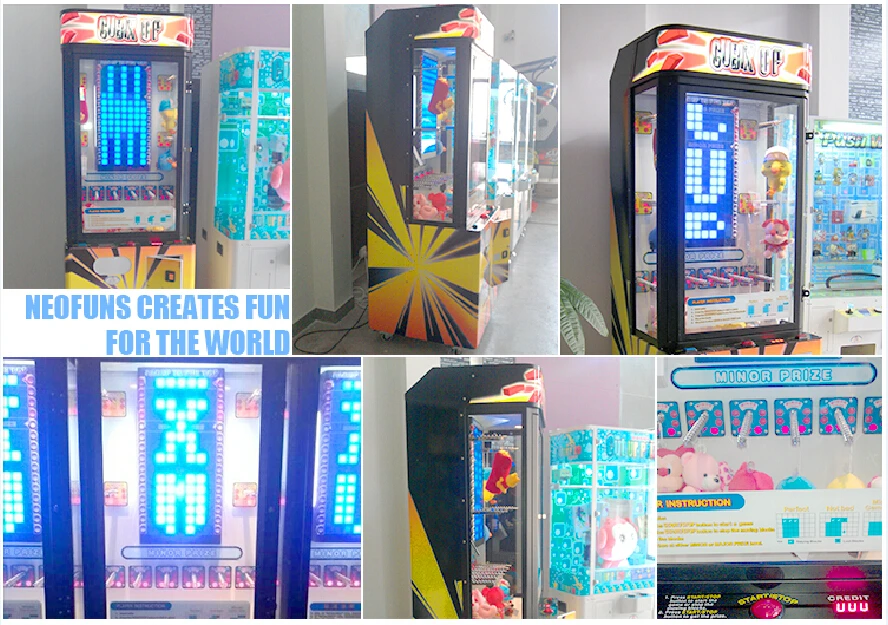 Hot Selling Vending Rubik's Cube Crane Machine Stacker Game Machine ...