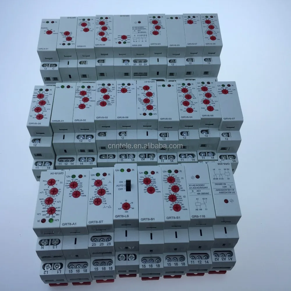 Grm8-01 Ac Dc12v~240v Relay,16a Latching Relay,Relay 230v Ac - Buy ...