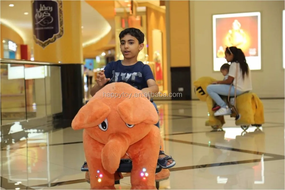 Hi High Quality Electric Animal Ride Walking Animal Bird Adults Ride On ...