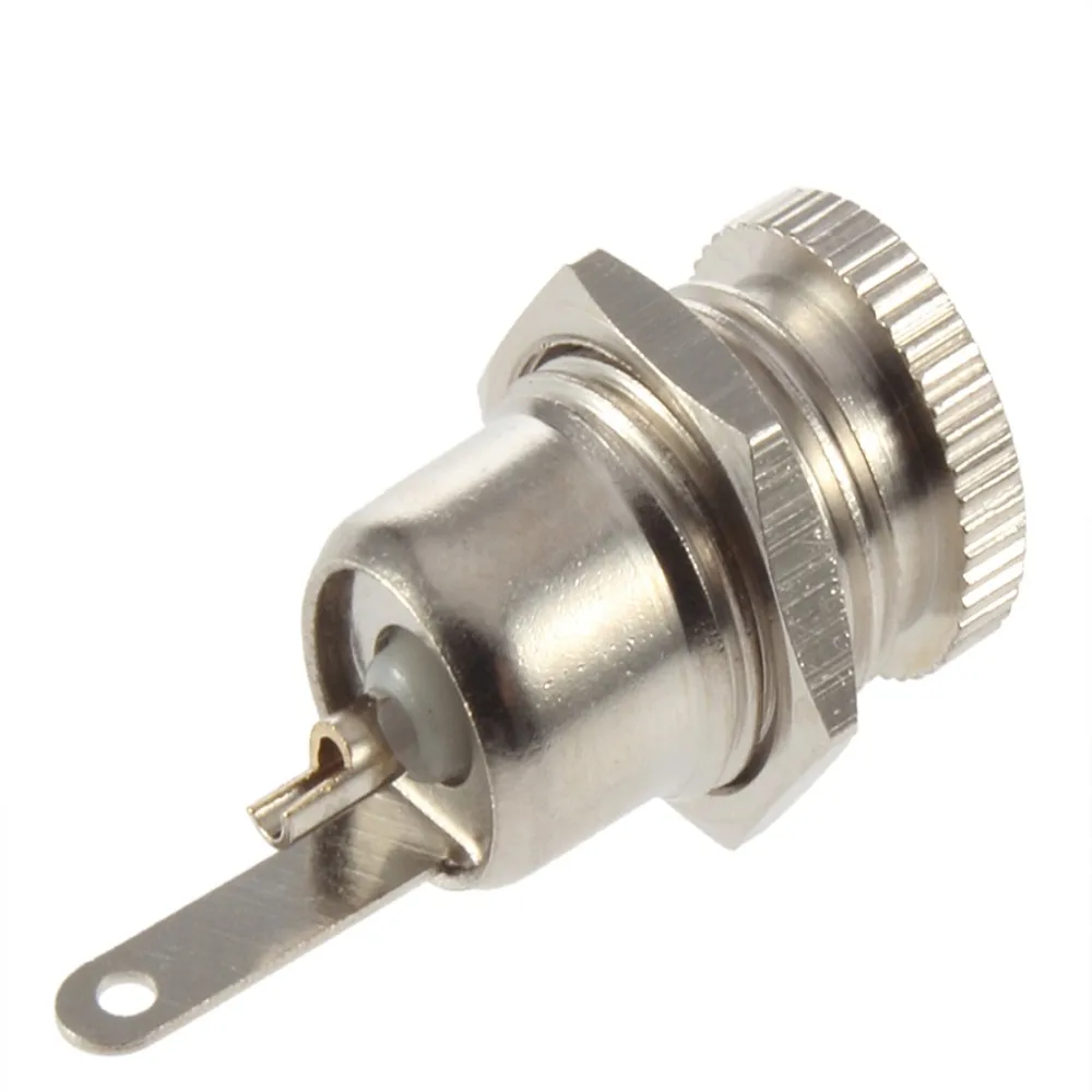 Dc Jack 5.5 Mm X 2.5mm Dc Power Jack Socket Female Panel Mount ...