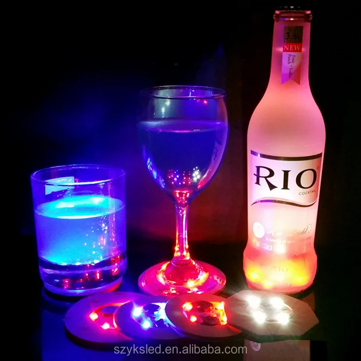 Led Sticker Light For The Dimple Led Sticker Bottle Light Club Favour ...