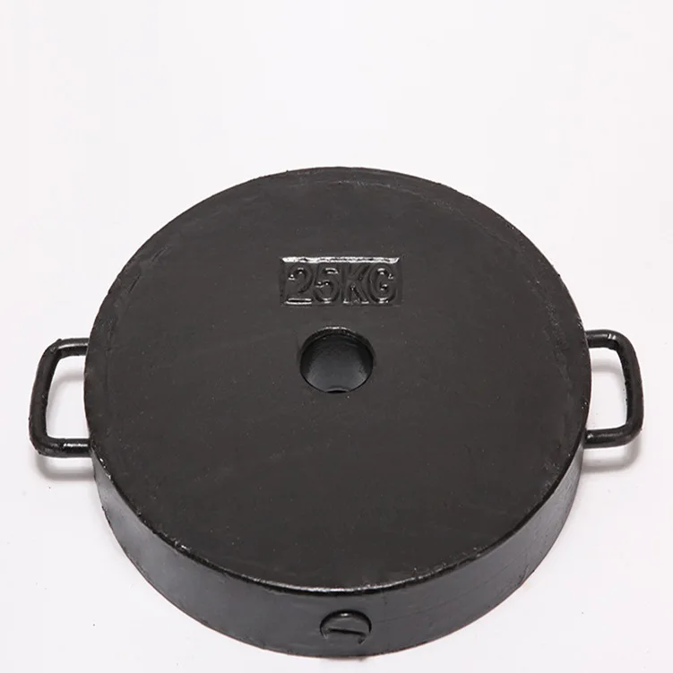 Calibration 20kg Steel Slotted Cast Elevator Load Weights Iron Test ...