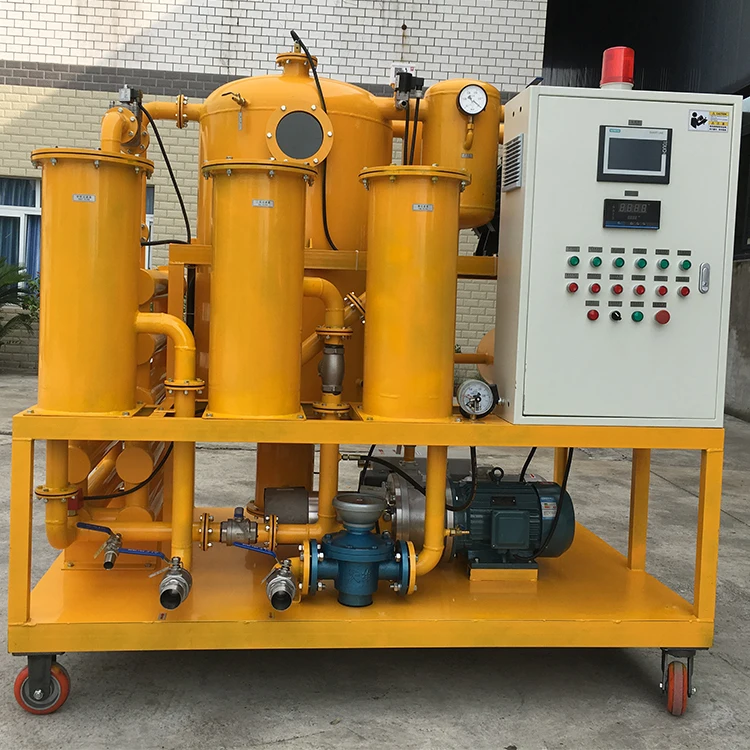 Well Priced Used Lubricant Two-stage Vacuum Oil Filter Machine With ...