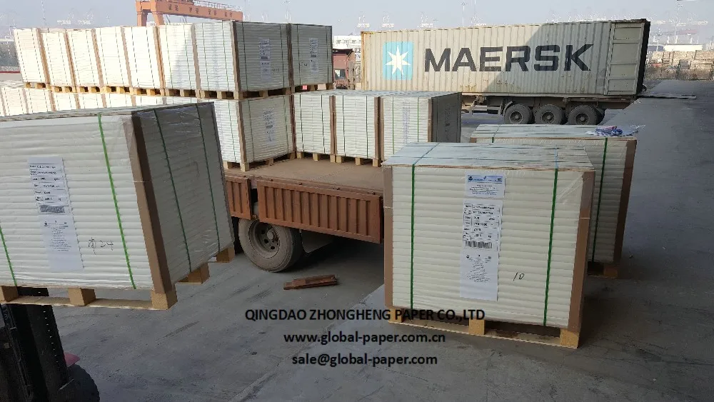 C1S FBB Cartulina Triplex - White Cardboard with PE Film