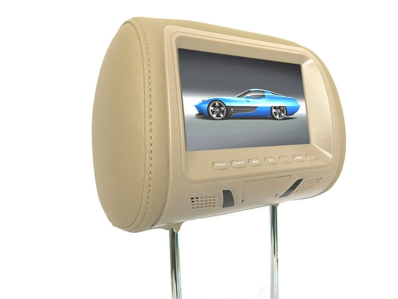 7 Inch Car Headrest Monitor With Touch Screen - Buy Car Headrest With ...