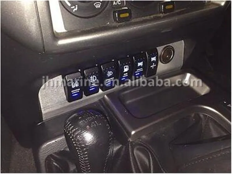 4x4 Custom Off Road Rocker Switch With Labels - Buy Off Road Rocker ...
