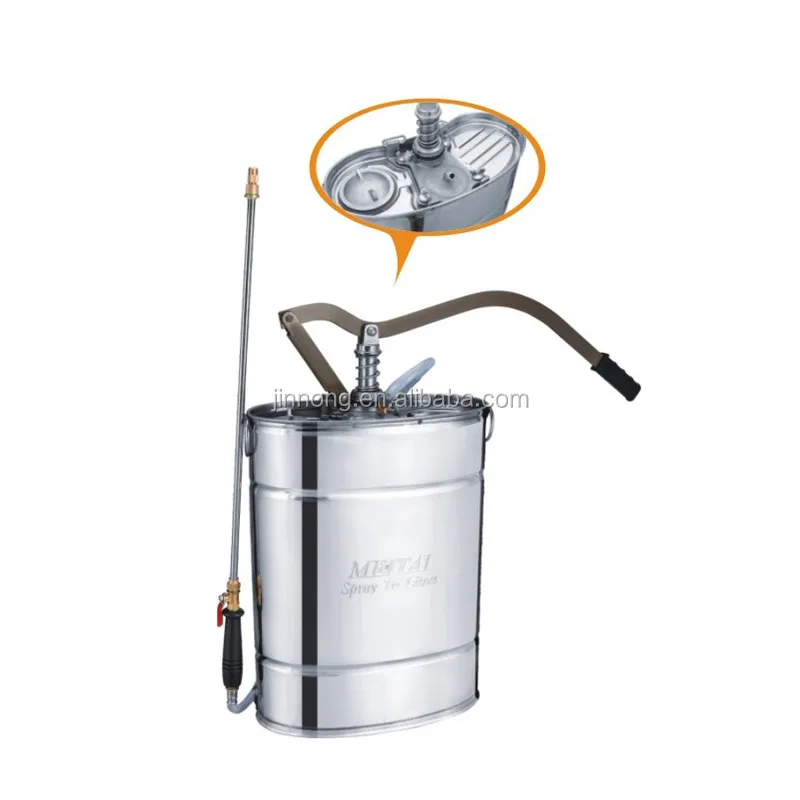 16l Stainless Steel Sprayer Agricultural Farm Disease Hand Operate ...