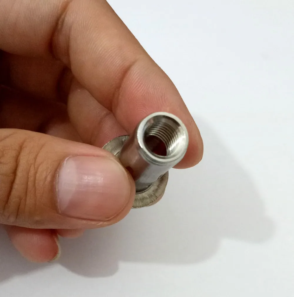 M8 Stainless Steel 304 Large Flange Cross Bulb Rivet Nut Rivnut - Buy ...