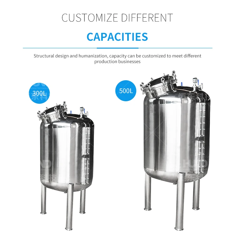 Stainless Steel Molasses Storage Tank - 50-100000L Capacity