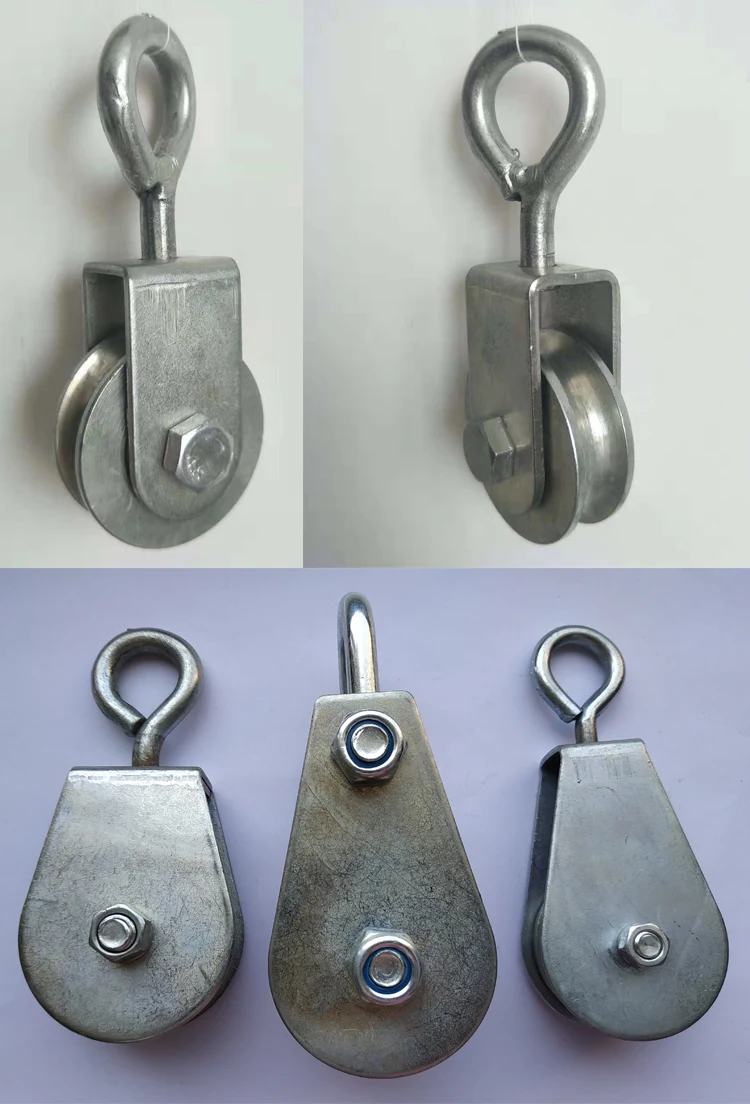 Heavy Duty Half Cover Sheave Cable Pulley For Sale - Buy Plain Bearing ...