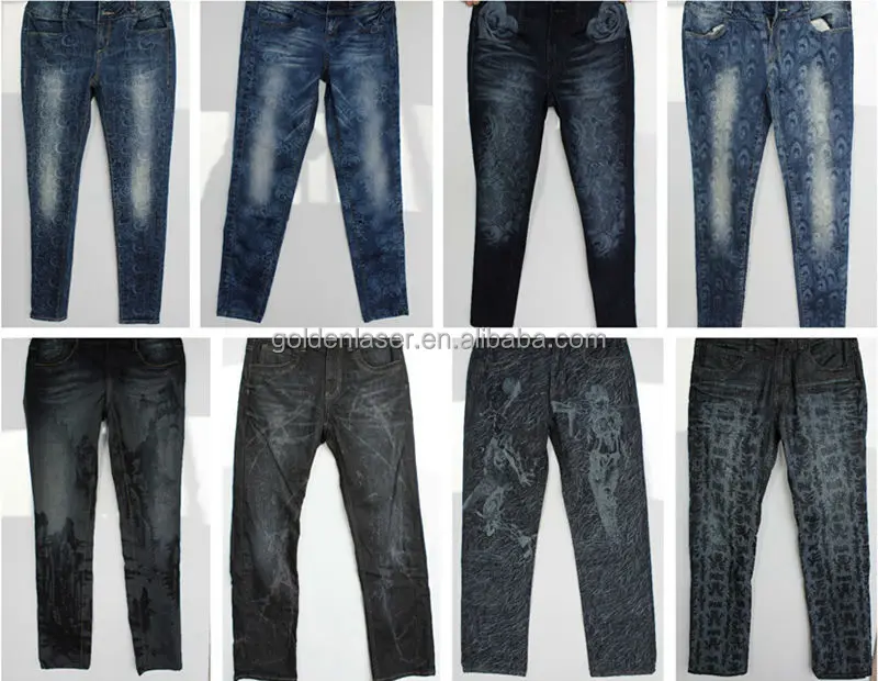 Denim Jeans Laser Engraving System For Industrial Laundry - Buy Denim ...